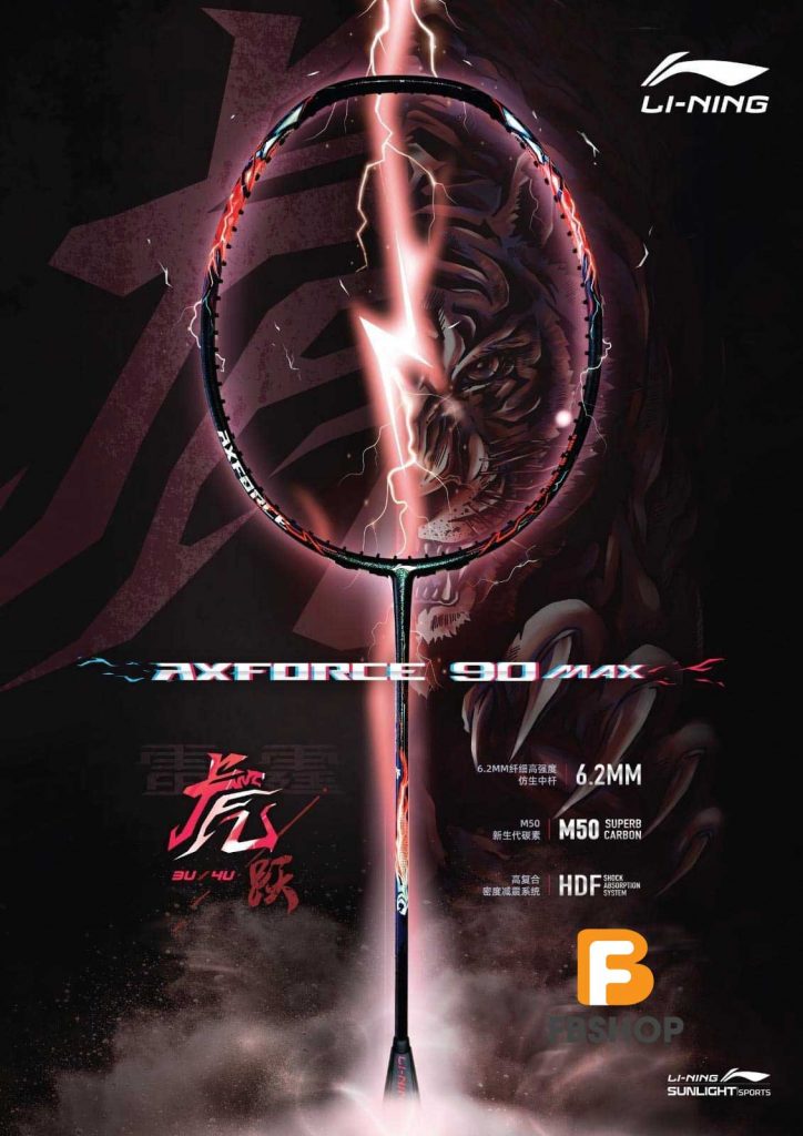 Vợt cầu lông Lining Axforce 90 Tiger Max | Mãnh thú nhà Lining